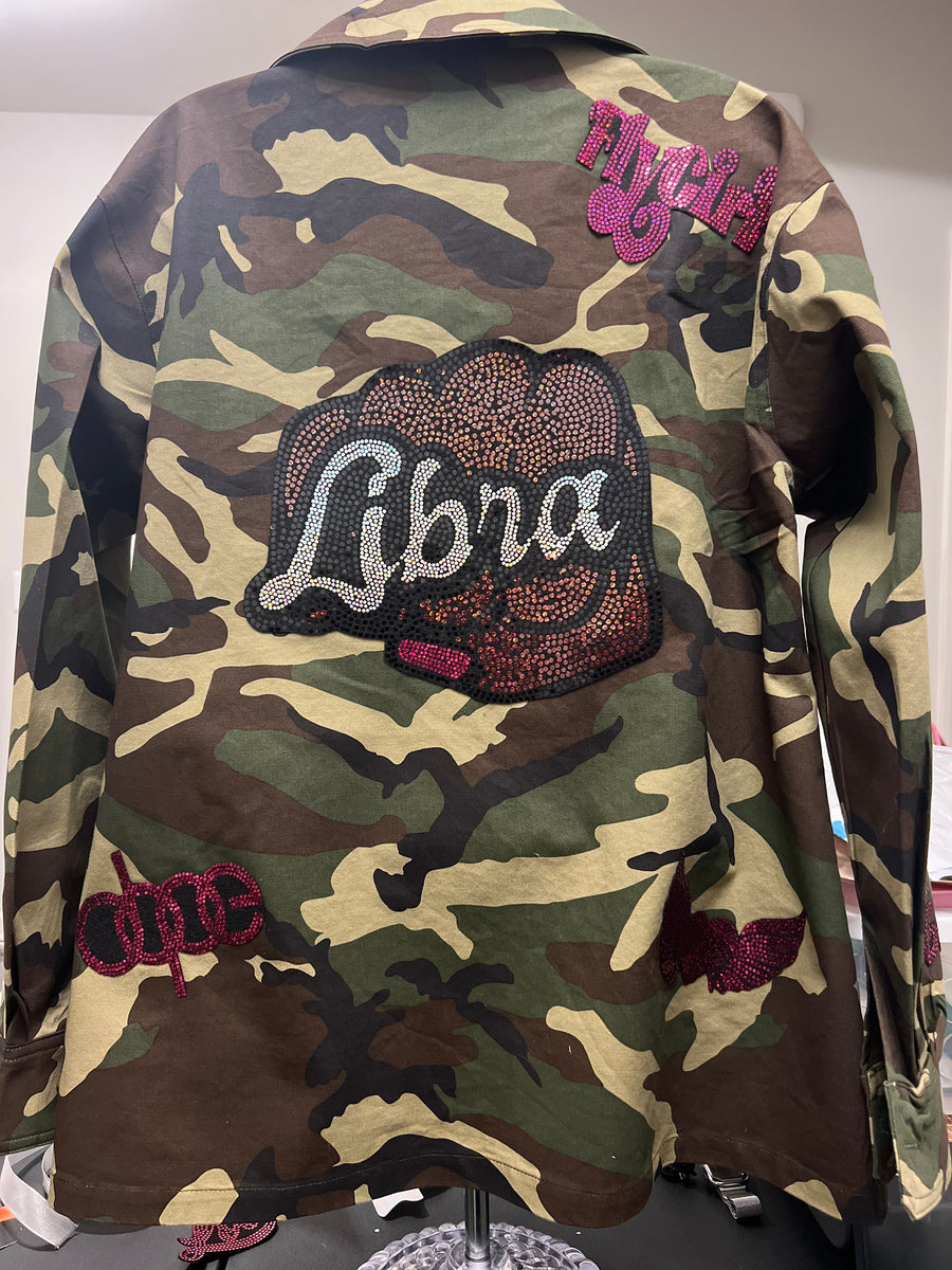 Zodiac Camo Jacket – Kaye Kreates
